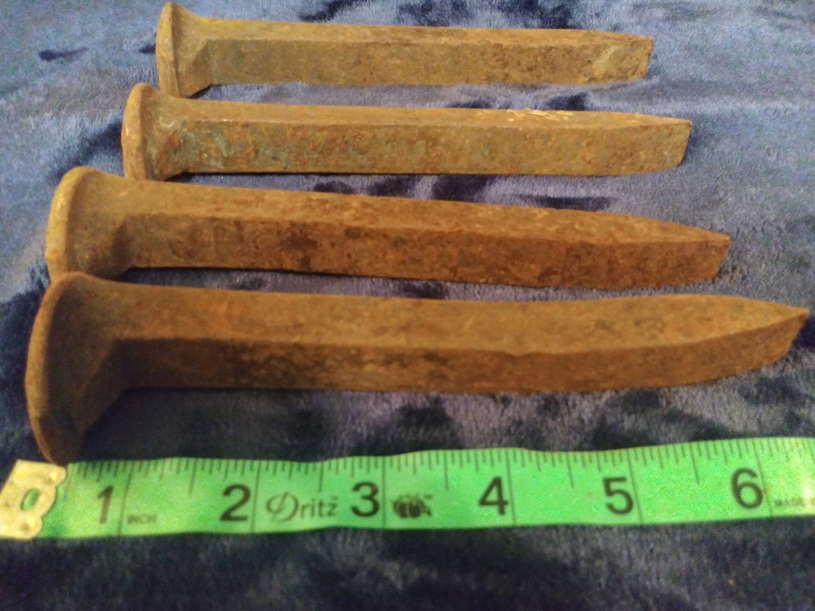 Railroad Spikes: Blessed Steel Stakes, Hoodoo Curio (set of 4) - Etsy