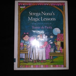 Strega Nona's Magic Lessons by Tomie De Paola Vintage 1982-att:soft ...