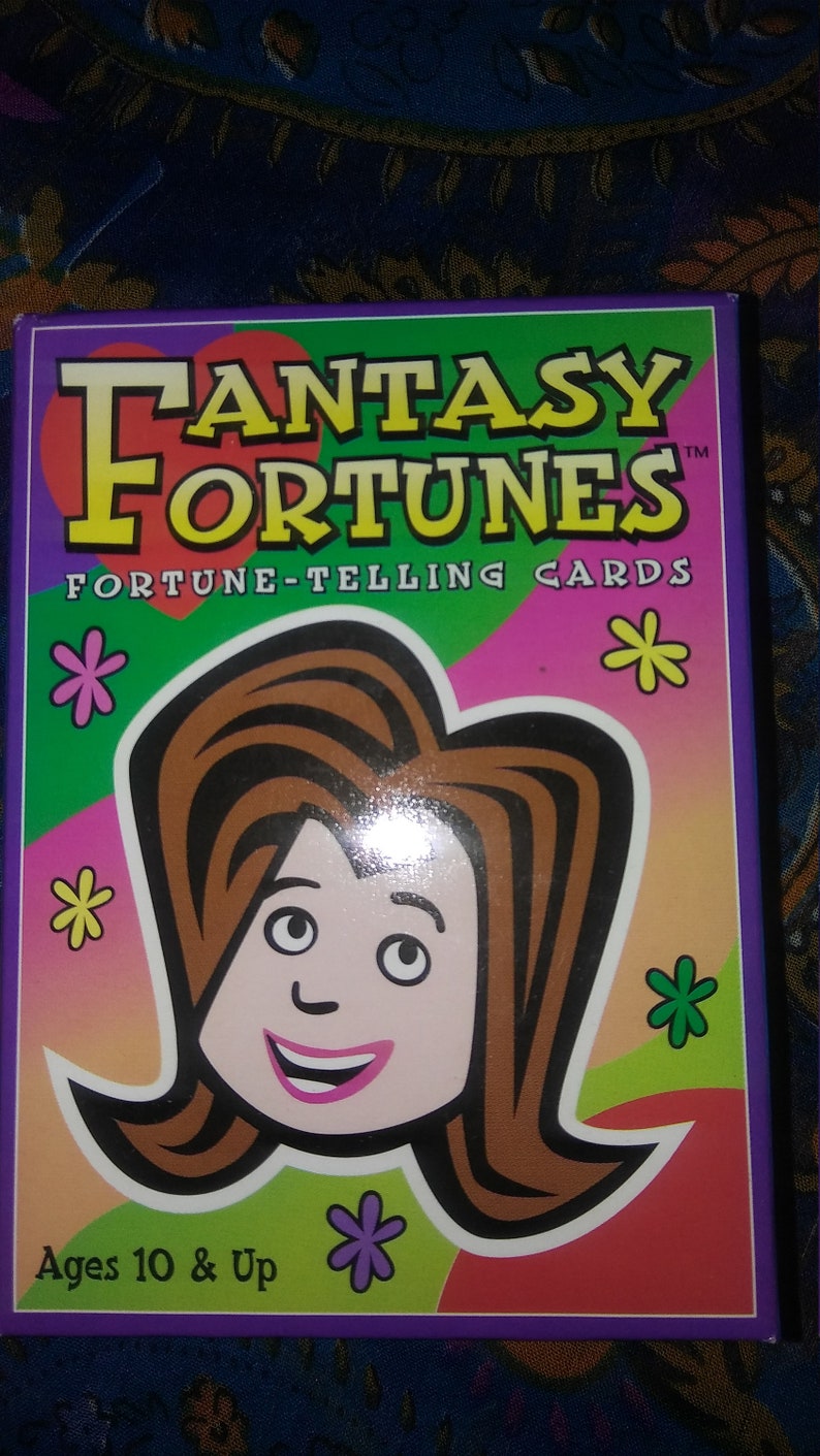 Fantasy Fortunes Fortune Telling Cards: A Rare, Out of Print Fun ...