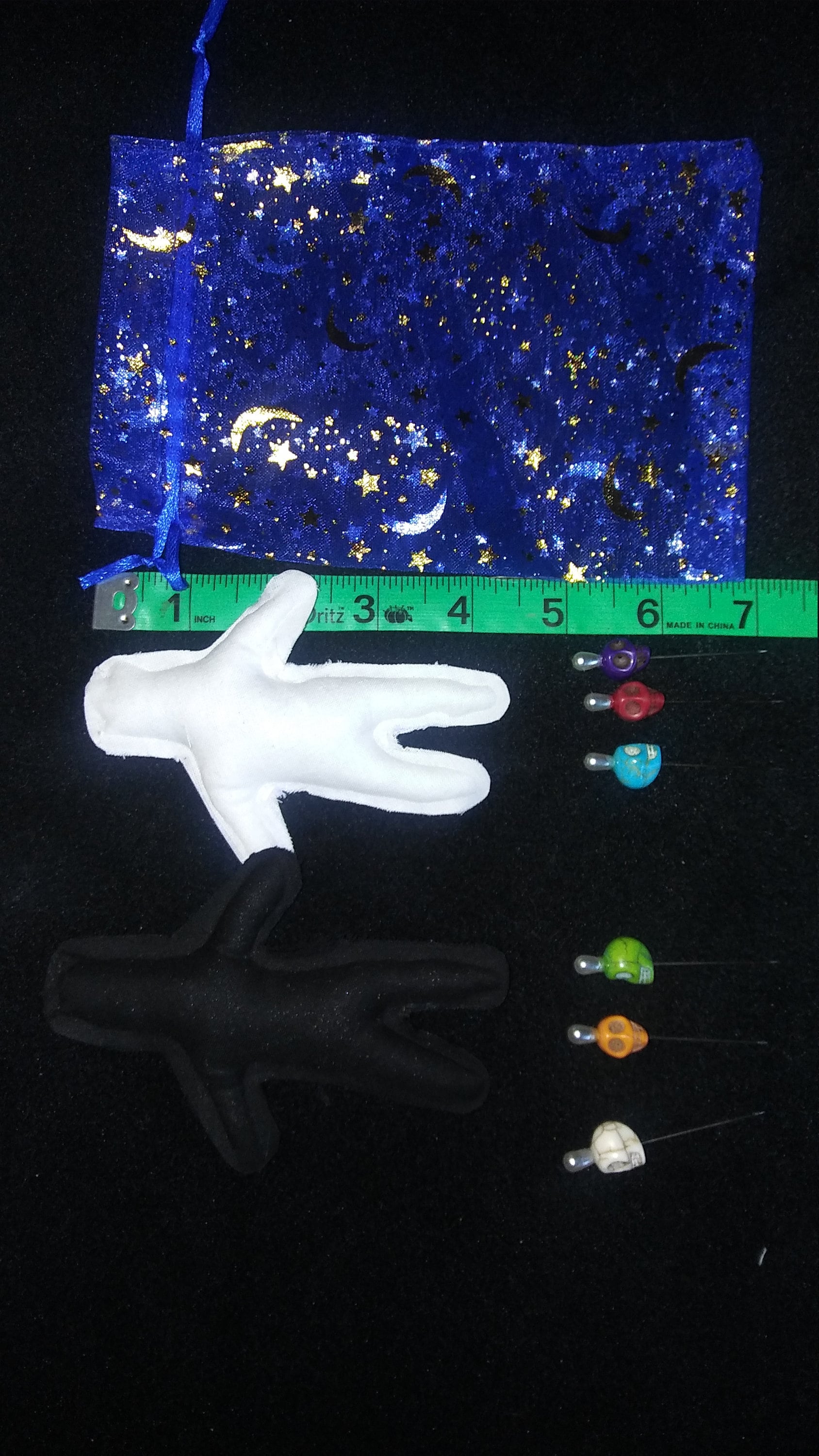 Voodoo Doll Kit-Includes Two Dolls-Seven Skull Pins-One Mojo | Etsy