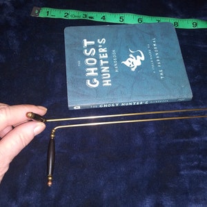 Ghost Hunting Dowsing Rods-white Skull-brass and Copper Rods-the Ghost ...
