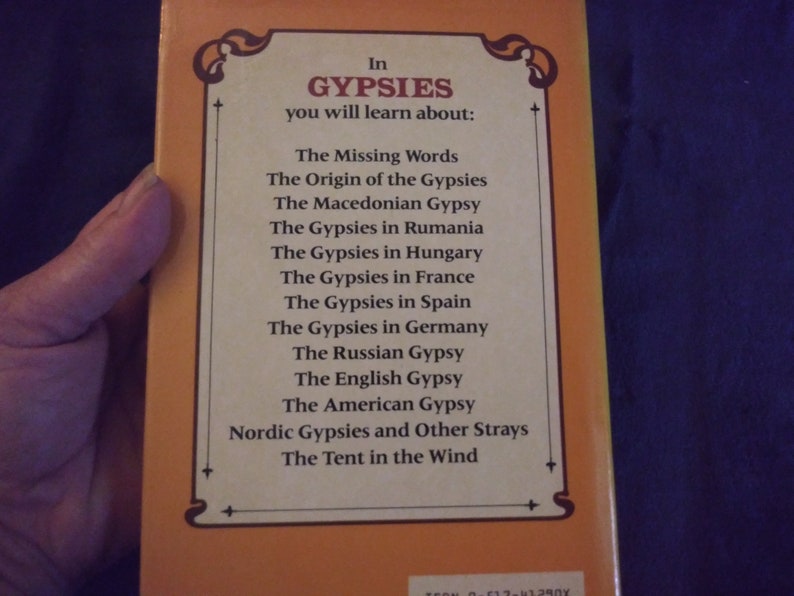 Gypsies, Their Life, Lore, and Legends-vintage Hardcover-by Konrad ...