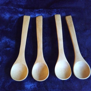 Cauldron Spoon~a Cute Little Hand Carved Wood Herb Spoon-a Great Add on ...