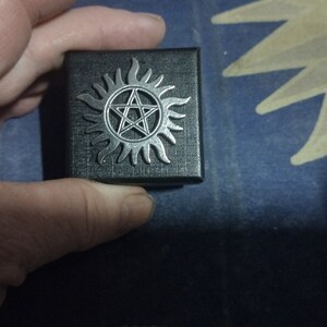 Telekinetic Enhancer: Energy Control Device With Pewter Pentagram - Etsy