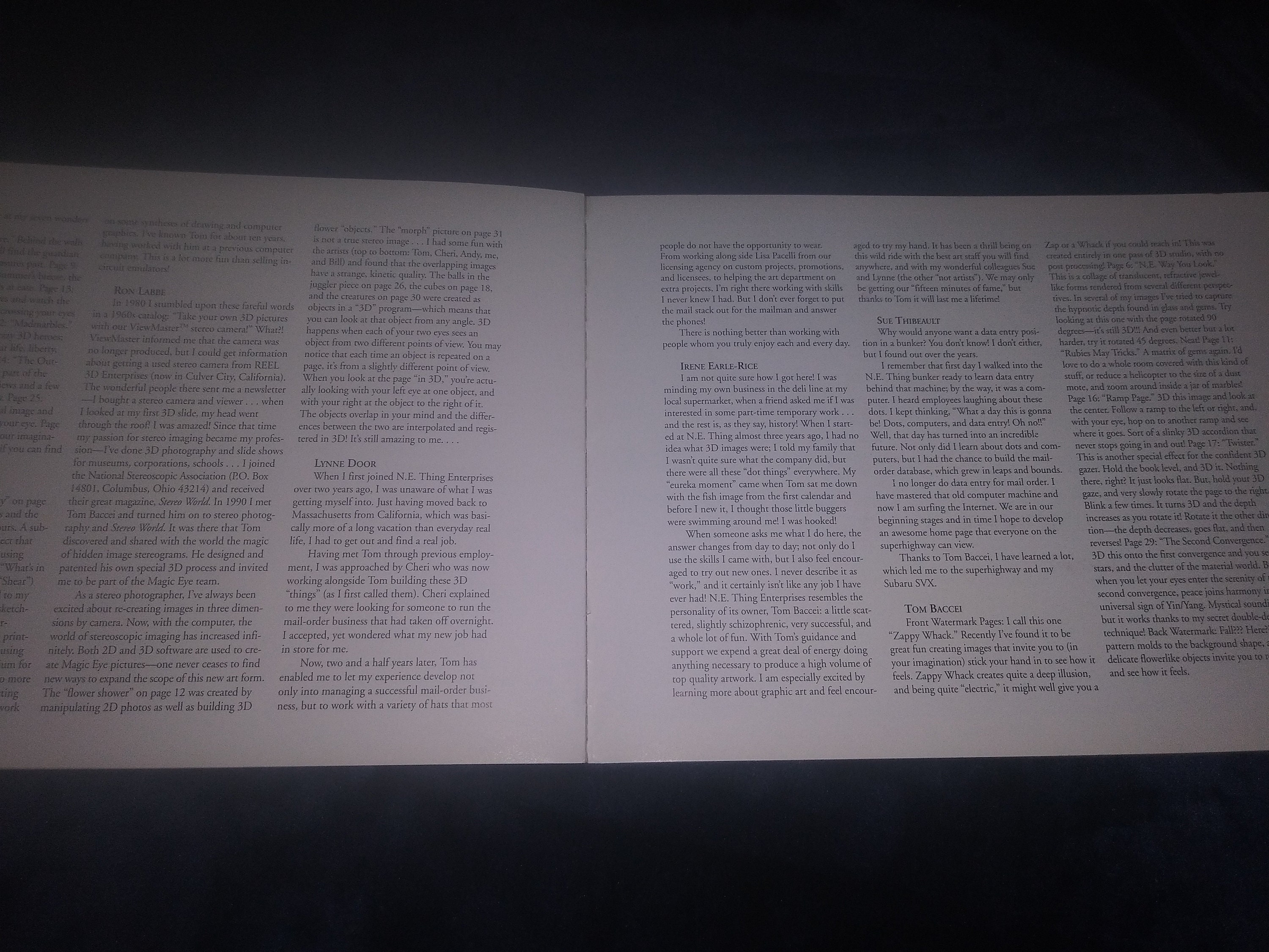 Third Eye Exercise Book-magic Eye A New Bag of Tricks-great | Etsy