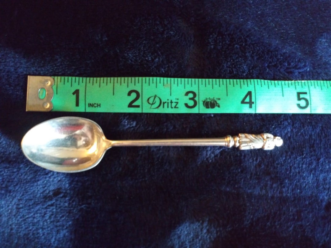 Silver Plated Monk/apostle Blessing Spoon-altar Spoon-herb Spoon - Etsy