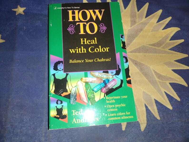 How To----with Color by Ted Andrews-book and a Set of Chakra Crystals ...
