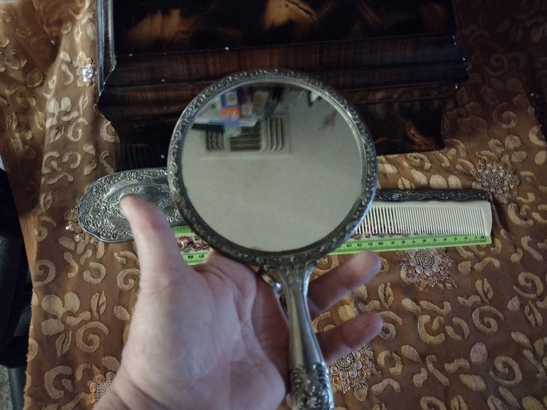 Victorian Style Magic Mirror Brush and Comb Set-witches - Etsy