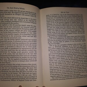 The Dark World of Witches by Eric Maple: Vintage Hardcover, Black Dust ...