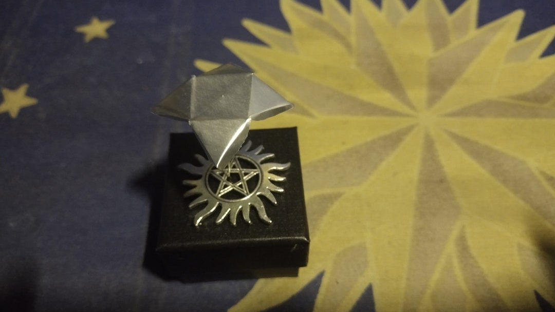 Telekinetic Enhancer: Energy Control Device With Pewter Pentagram - Etsy