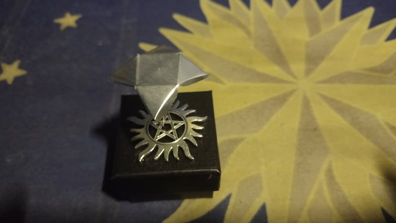 Telekinetic Enhancer: Energy Control Device With Pewter Pentagram - Etsy
