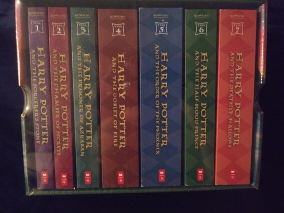 The Complete Series-sealed-complete Boxed Set-books 1-7 by J. - Etsy