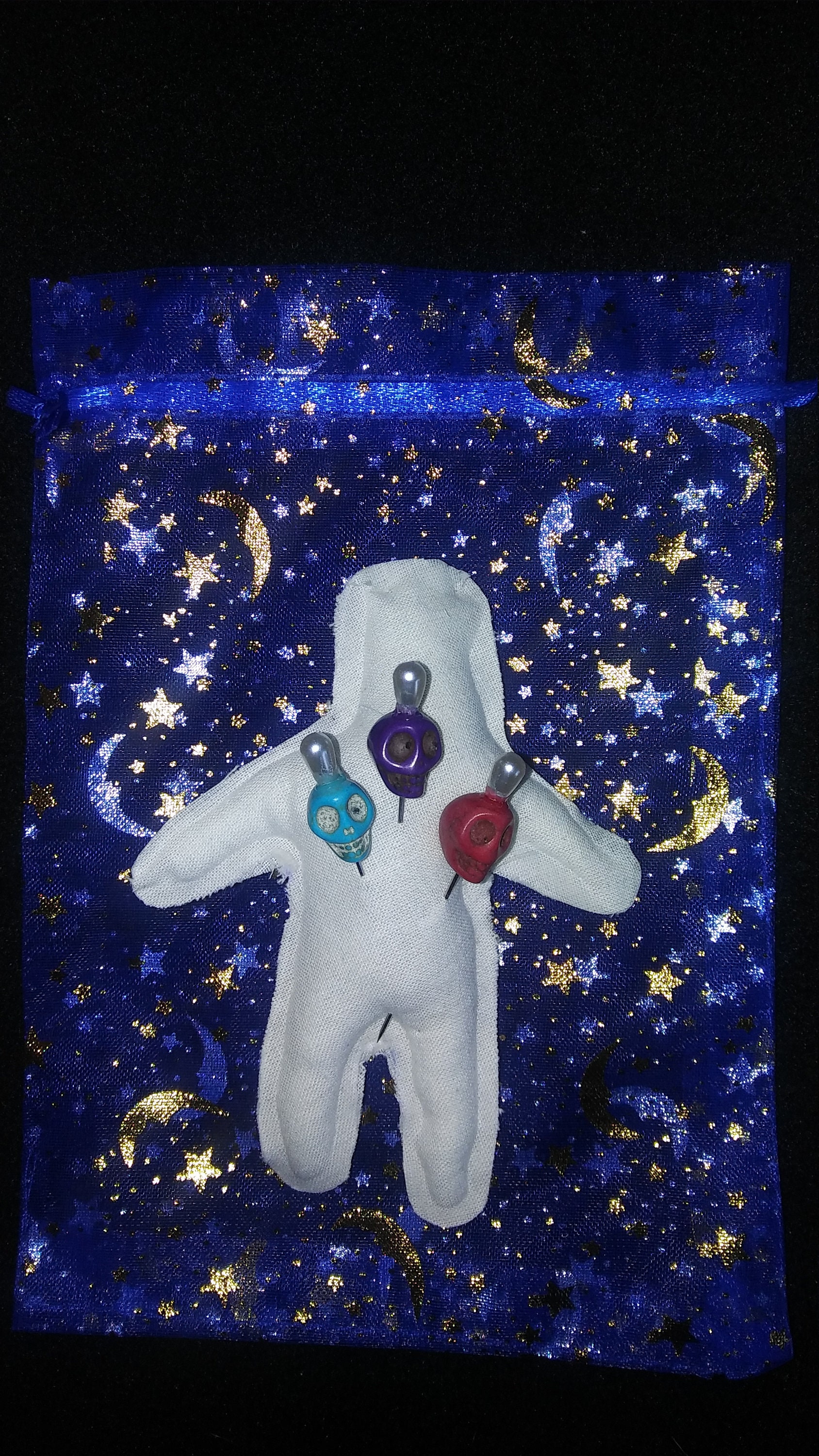 Voodoo Doll Kit-Includes Two Dolls-Seven Skull Pins-One Mojo | Etsy