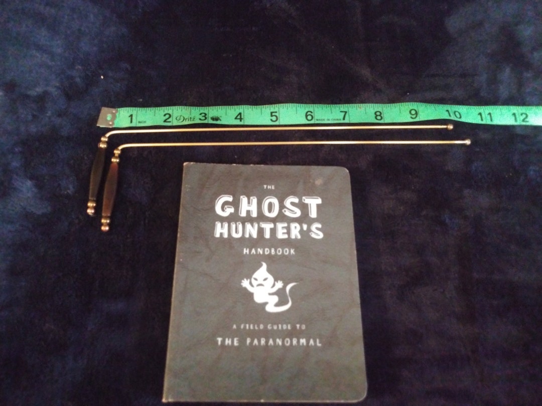 Ghost Hunting Dowsing Rods-white Skull-brass and Copper Rods-the Ghost ...