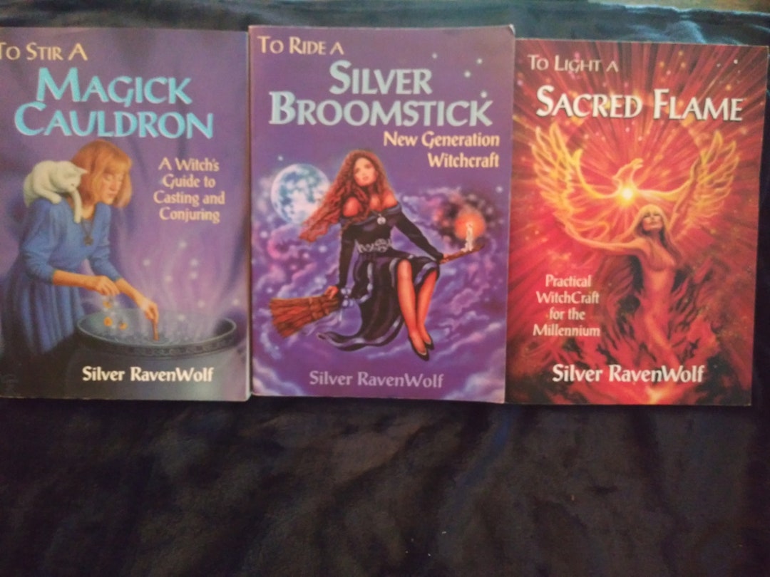 Rare First Edition Wicca 101 Book Set by Silver Ravenwolf - Etsy