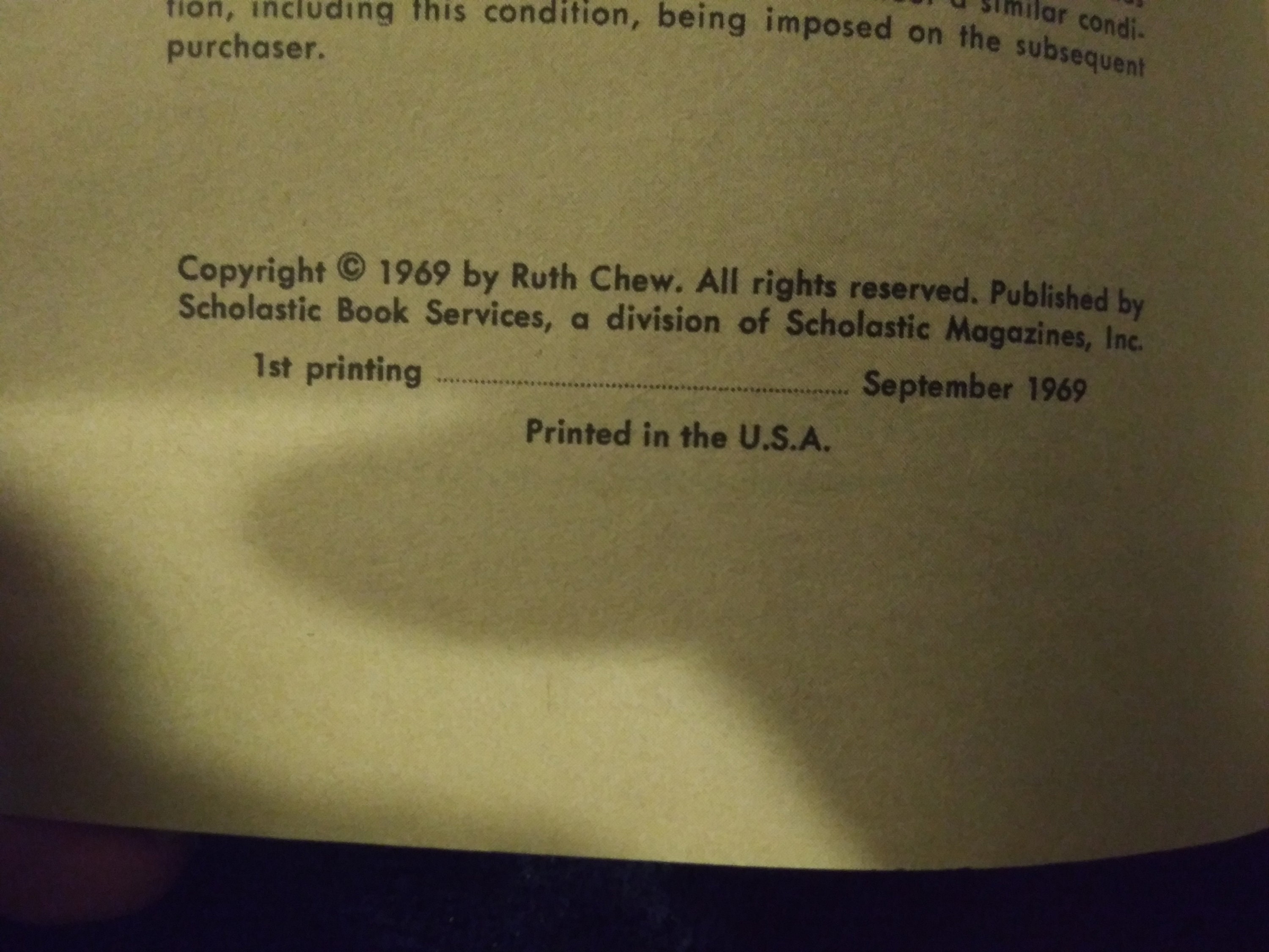 Vintage Rare-the Wednesday Witch by Ruth Chew - Etsy