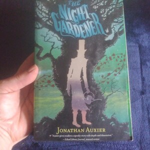 Creepy Ghost Story Book-the Night Gardener by Jonathan Auxier - Etsy