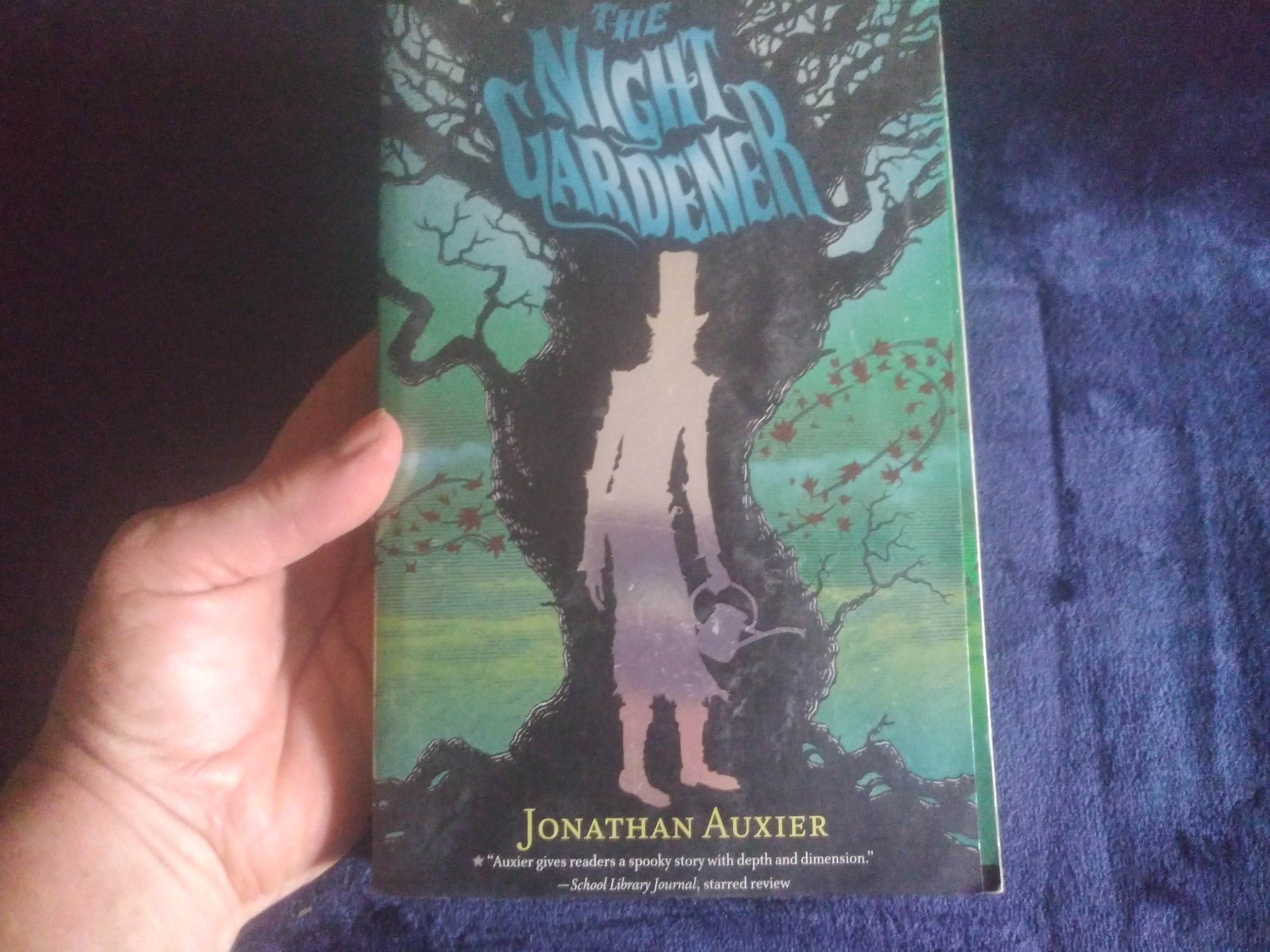 Creepy Ghost Story Book-the Night Gardener by Jonathan Auxier - Etsy