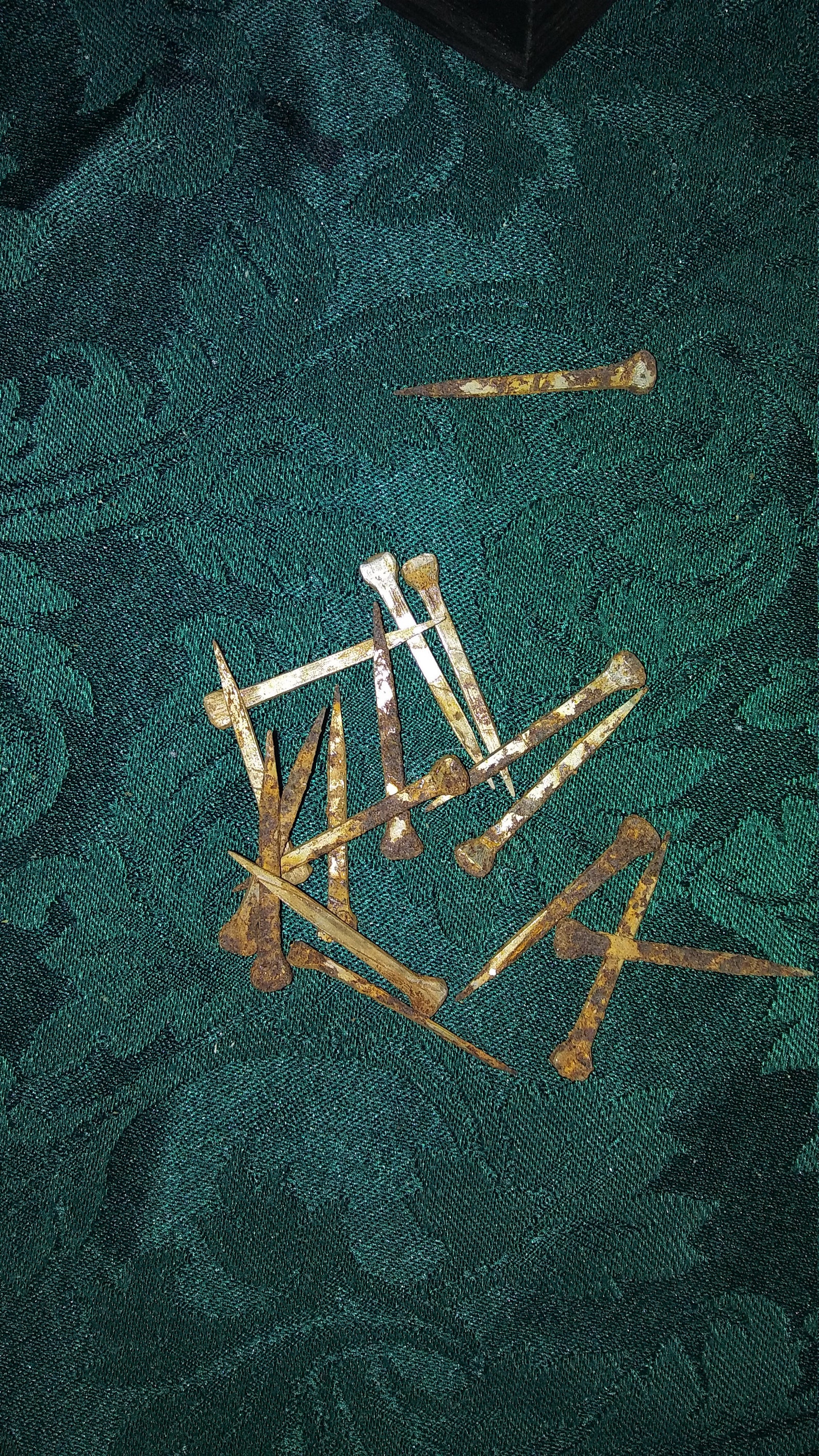 Coffin Nails (4) and Grave Yard Dirt-and New Gris Gris Bag-coffin Not ...