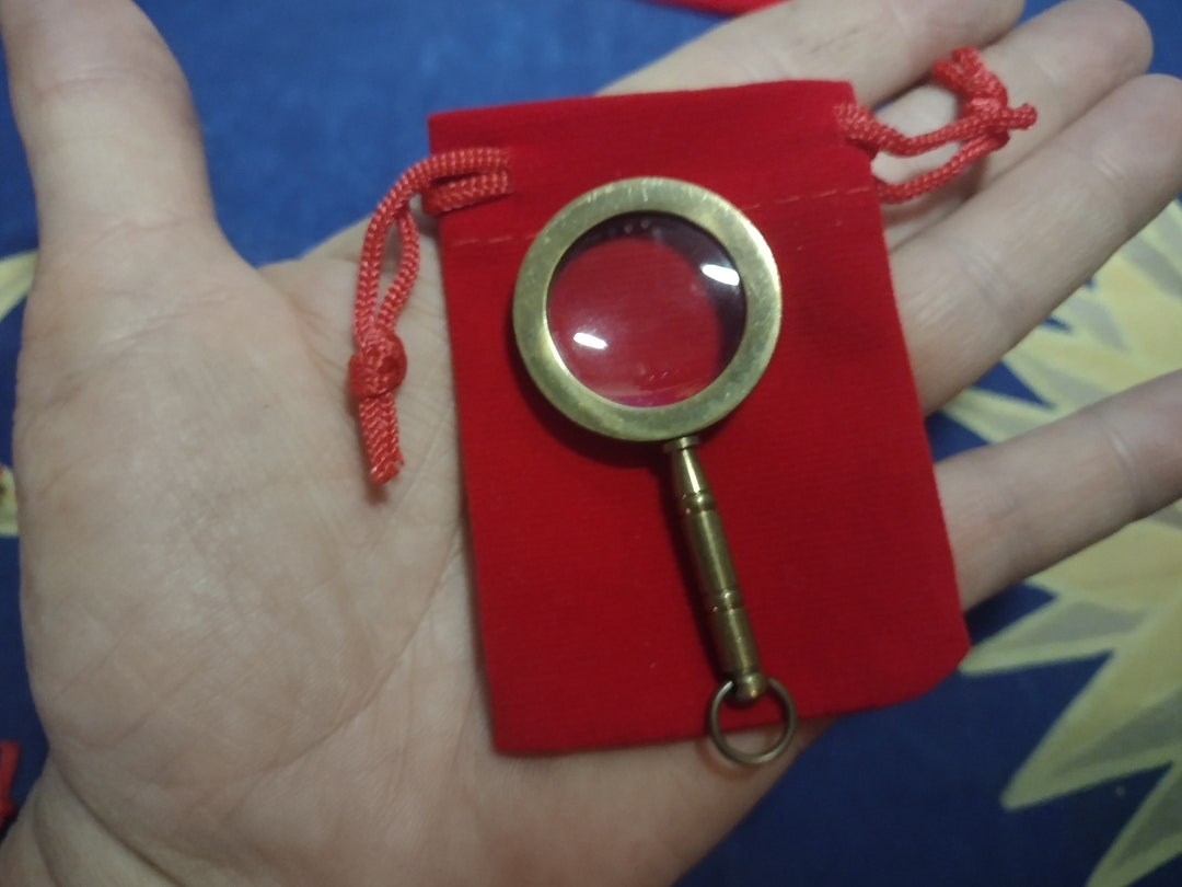 Magick Magnifying Glass-brass Magnifying Glass-small Steampunk Style ...