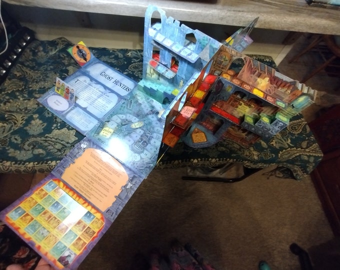 Haunted House-ghost Hunters-a 3 Dimensional Pop up Board Game Book-so ...