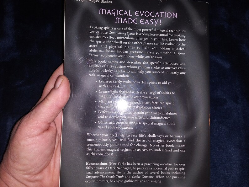 Summoning Spirits: the Art of Magical Evocation by - Etsy