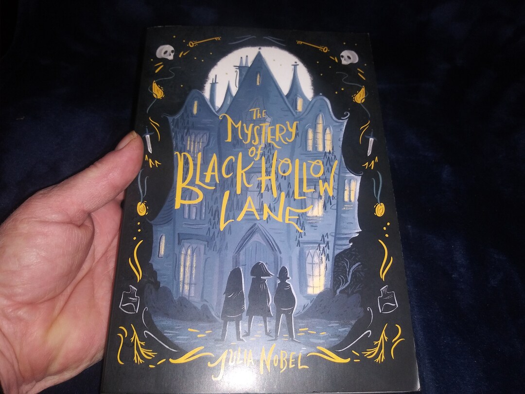 The Mystery of Black Hollow Lane by Julia Nobel-ask to Bundle - Etsy