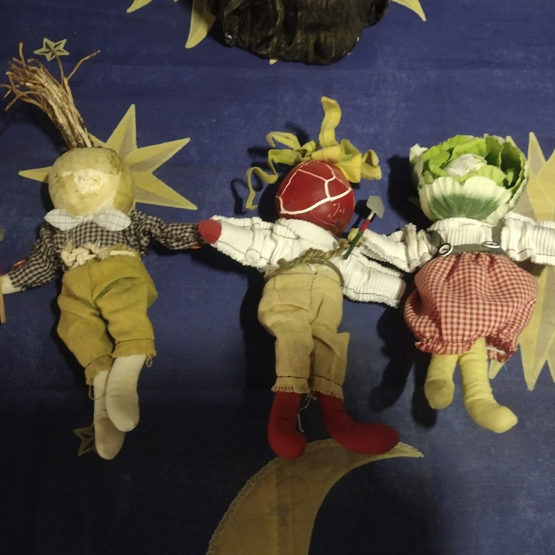 Vegetable People - Etsy