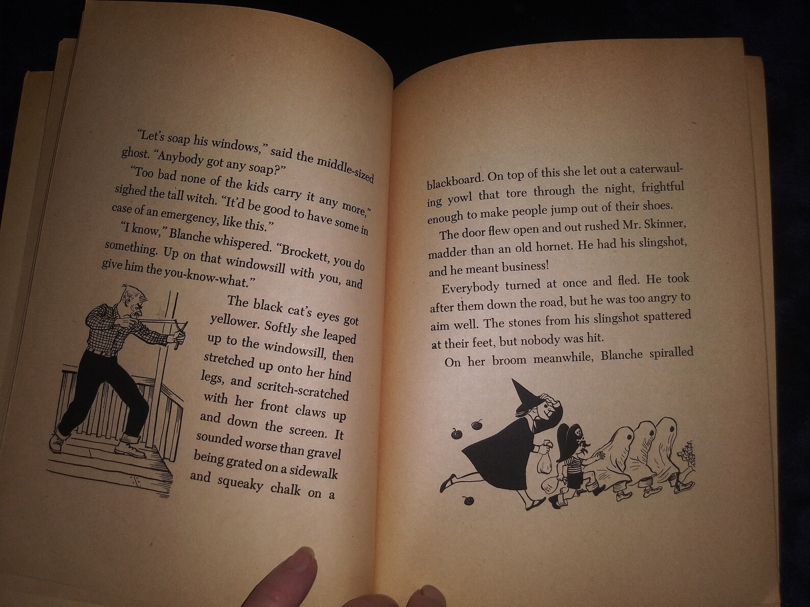 Vintage Children's Witch Book-the Blue-nosed Witch by - Etsy