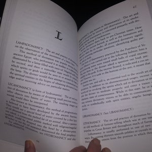 The Wiccan's Dictionary of Prophecy and Omens by Gerina Dunwich - Etsy