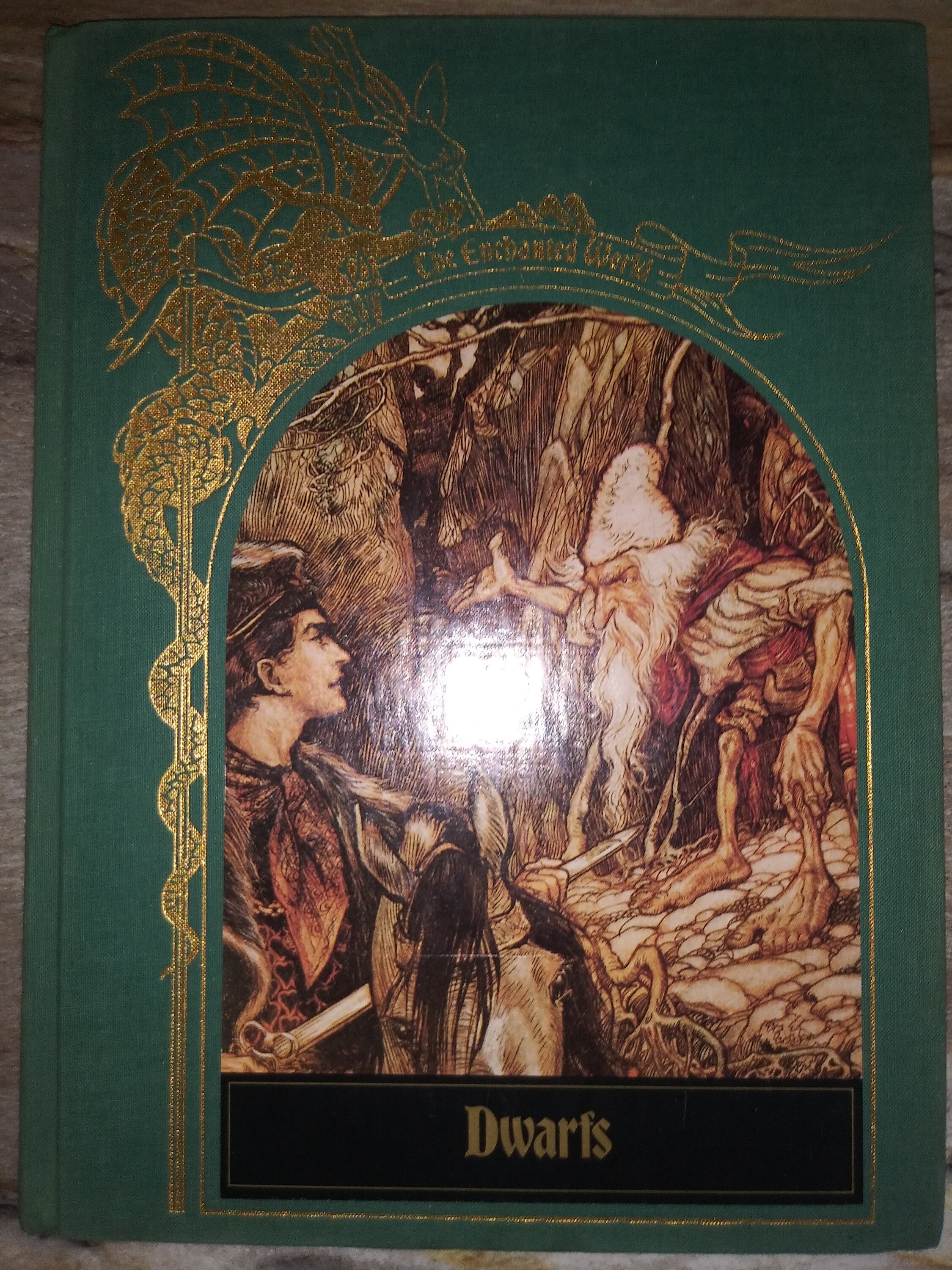 The Enchanted World Books-vintage-large Gorgeous Cloth - Etsy