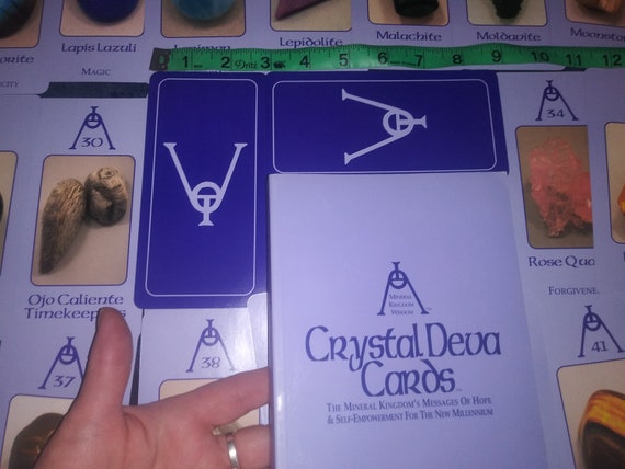 Crystal Deva Cards: the Mineral Kingdom's Messages of Hope | Etsy