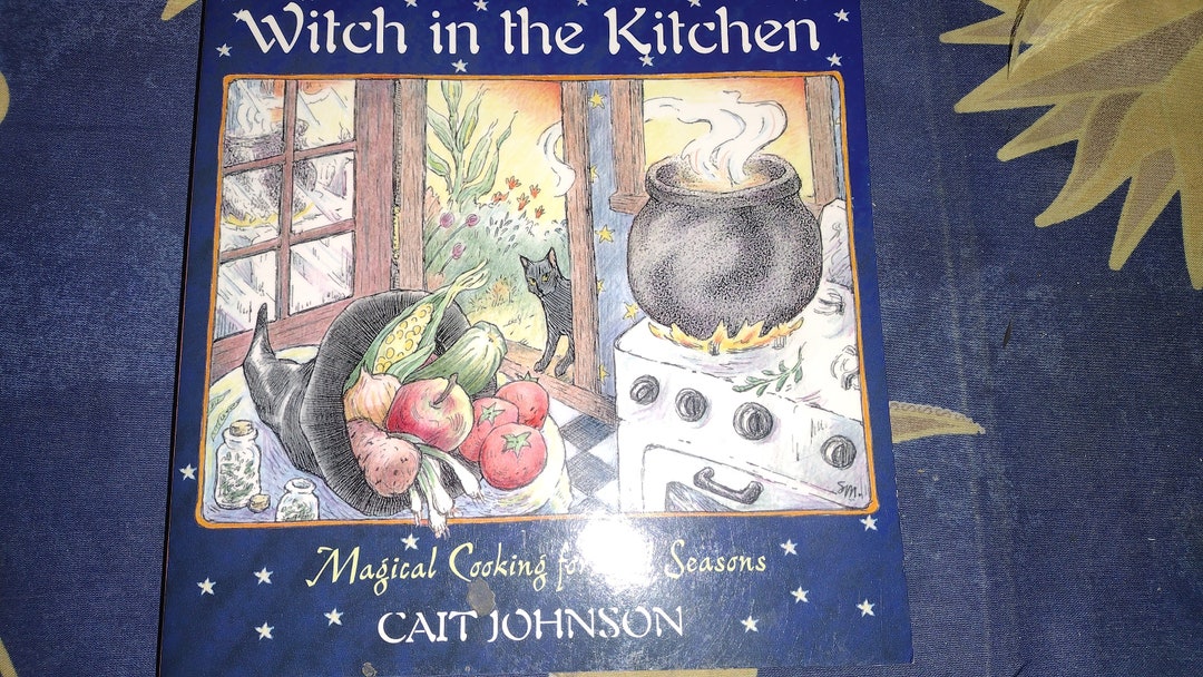 Witch in the Kitchen by Cait Johnson-magical Cooking for All Seasons ...