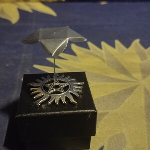 Telekinetic Enhancer: Energy Control Device With Pewter Pentagram - Etsy
