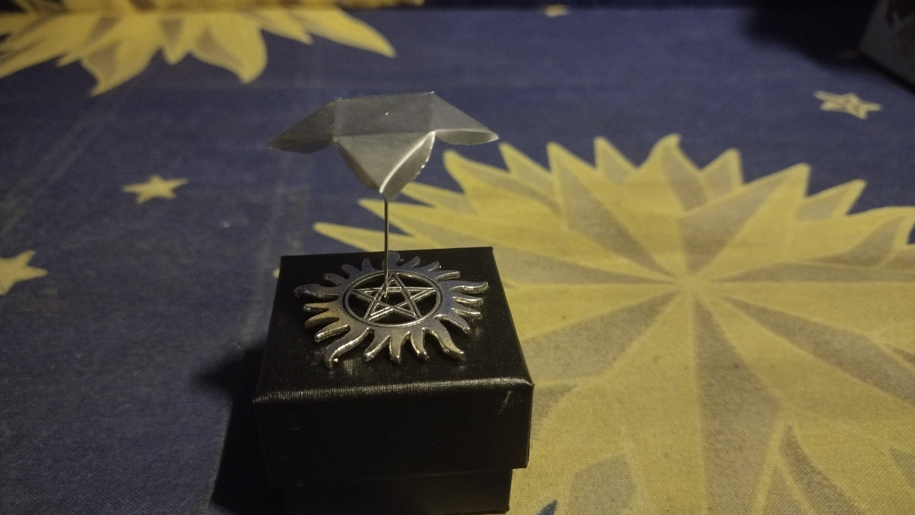 Telekinetic Enhancer: Energy Control Device With Pewter Pentagram - Etsy