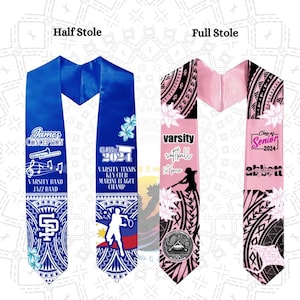 Graduation Stole - Tribal | Flags | Sports | Honors - Polynesian ...