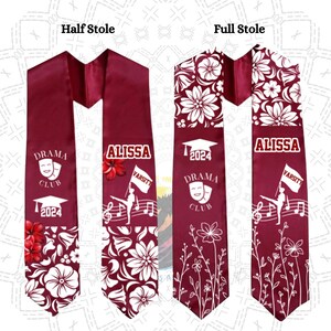 Graduation Stole - Tribal | Flags | Sports | Honors - Polynesian ...