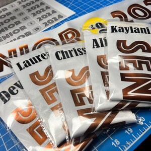 Senior Sash | Custom Sash | Pageant Sash | Sports Teams | School Sash ...