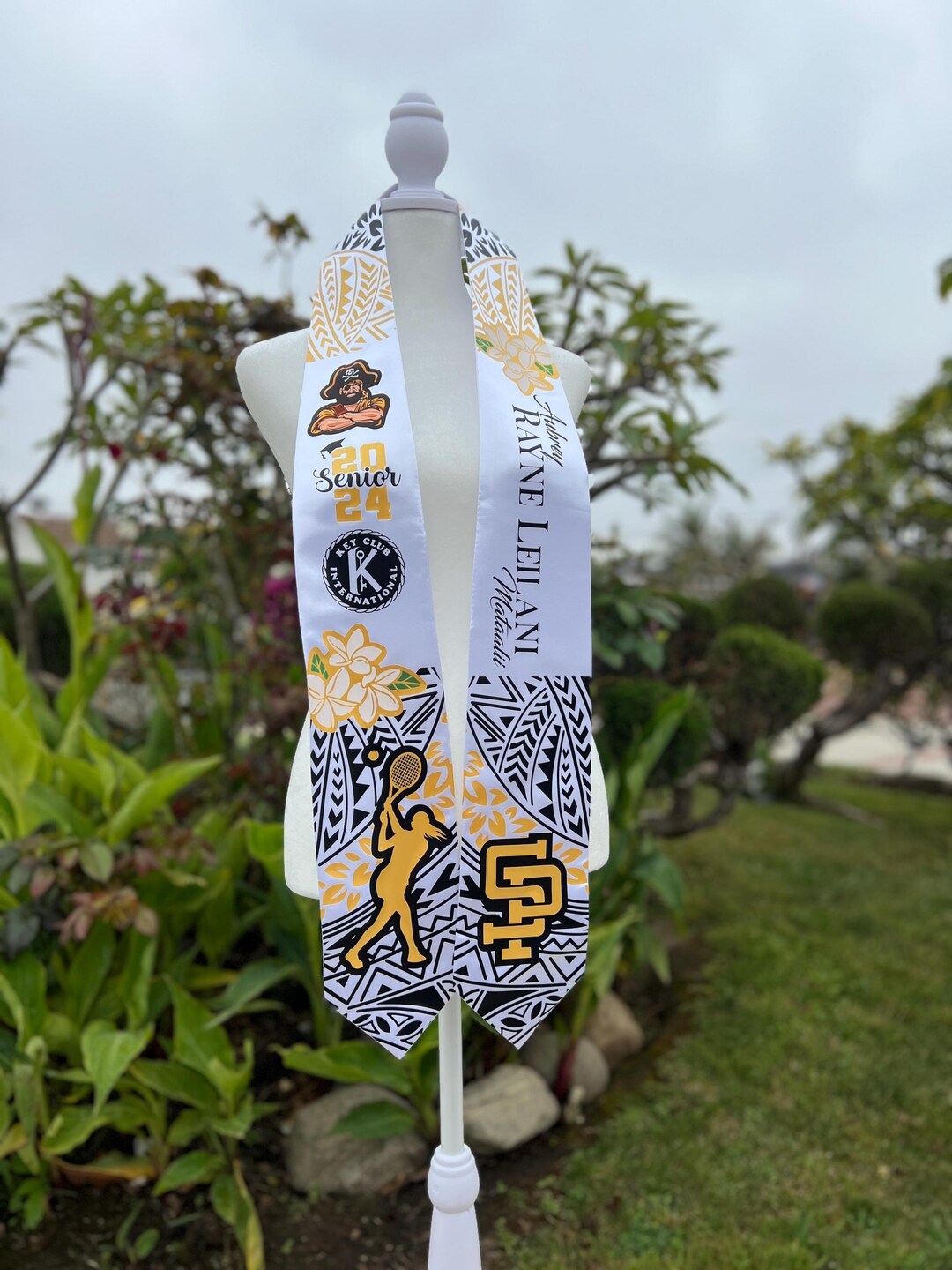 Graduation Stole - Tribal | Flags | Sports | Honors - Polynesian ...