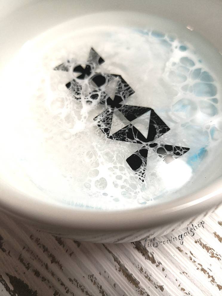 Ocean Wave Resin Polynesian Manulua Ring Dish Jewelry - Etsy