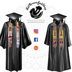 Graduation Stole - Tribal | Flags | Sports | Honors - Polynesian ...