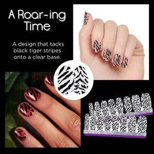 Color Street/nail Wraps/nail Strips/ Spot On/ A Roar-ing Time/ Heads or ...