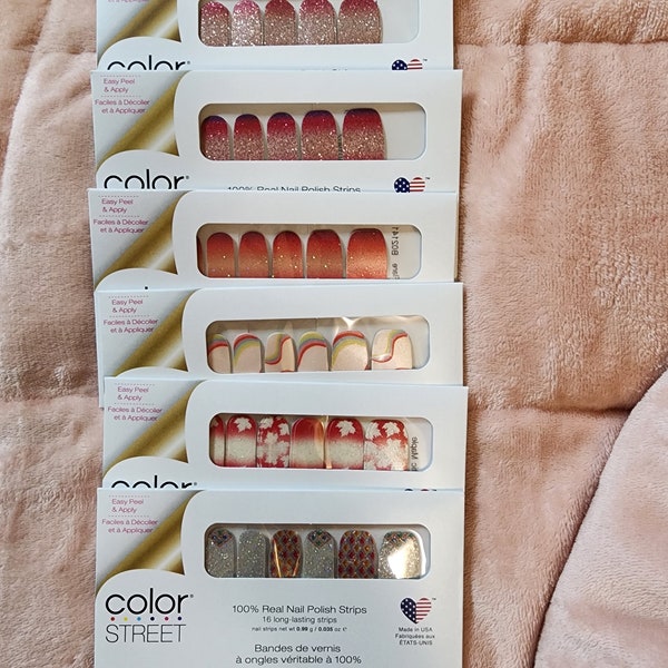 Color Street Nail Strips - Etsy