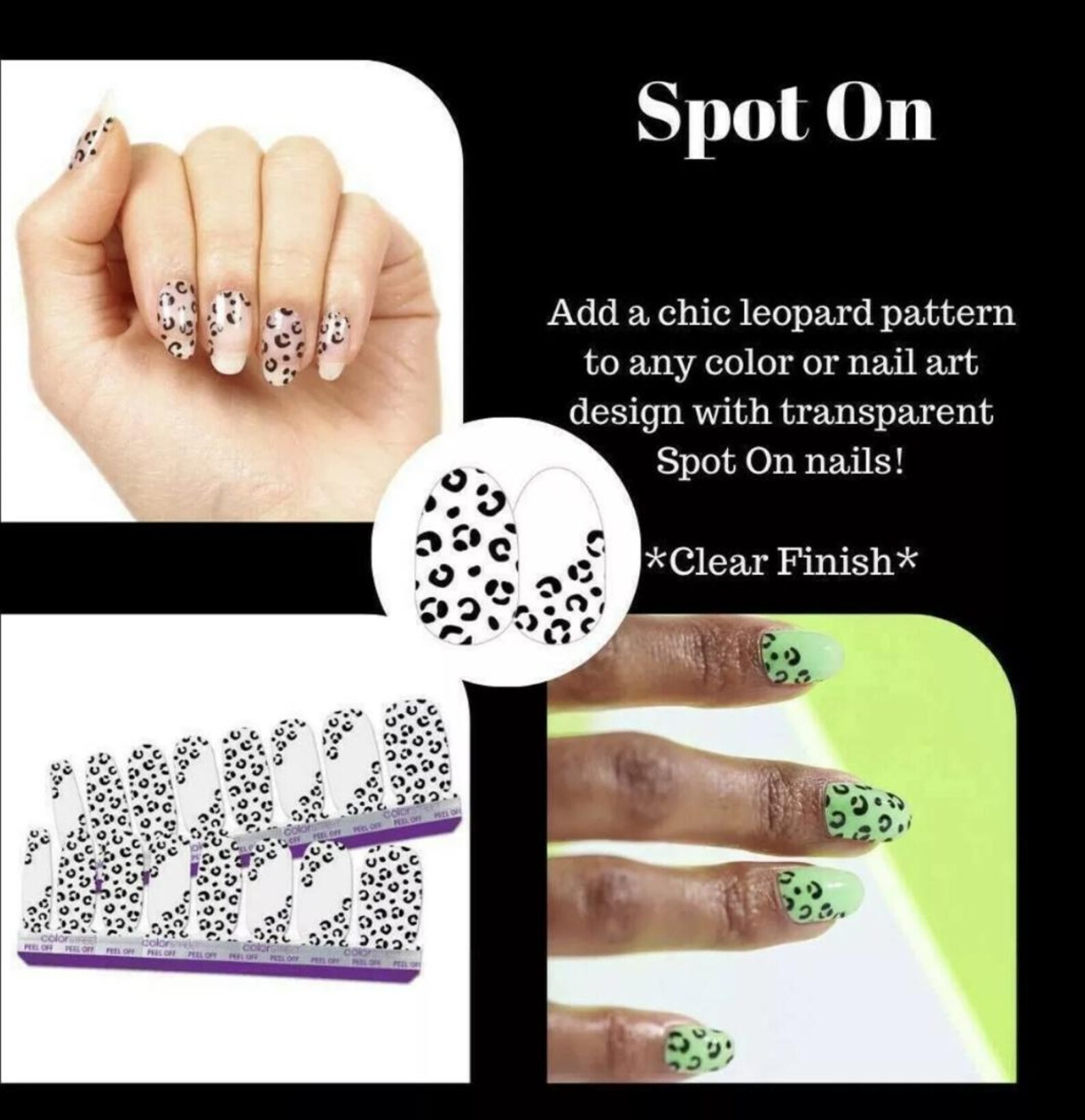 Color Street/nail Wraps/nail Strips/ Spot On/ A Roar-ing Time/ Heads or ...