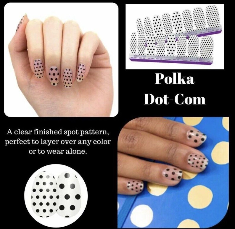 Color Street/nail Wraps/nail Strips/ Spot On/ A Roar-ing Time/ Heads or ...