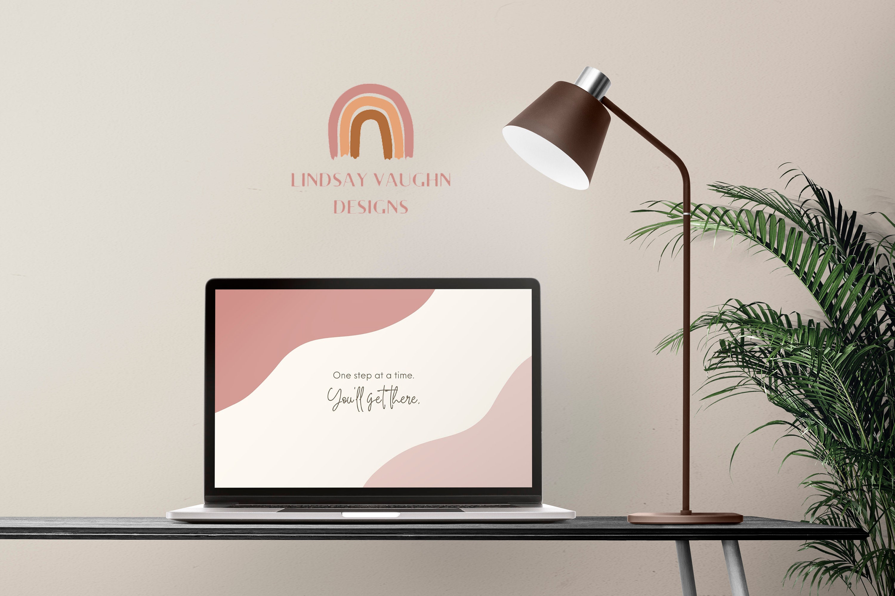 One Step at a Time Desktop Wallpaper, Minimalist Desktop Laptop ...