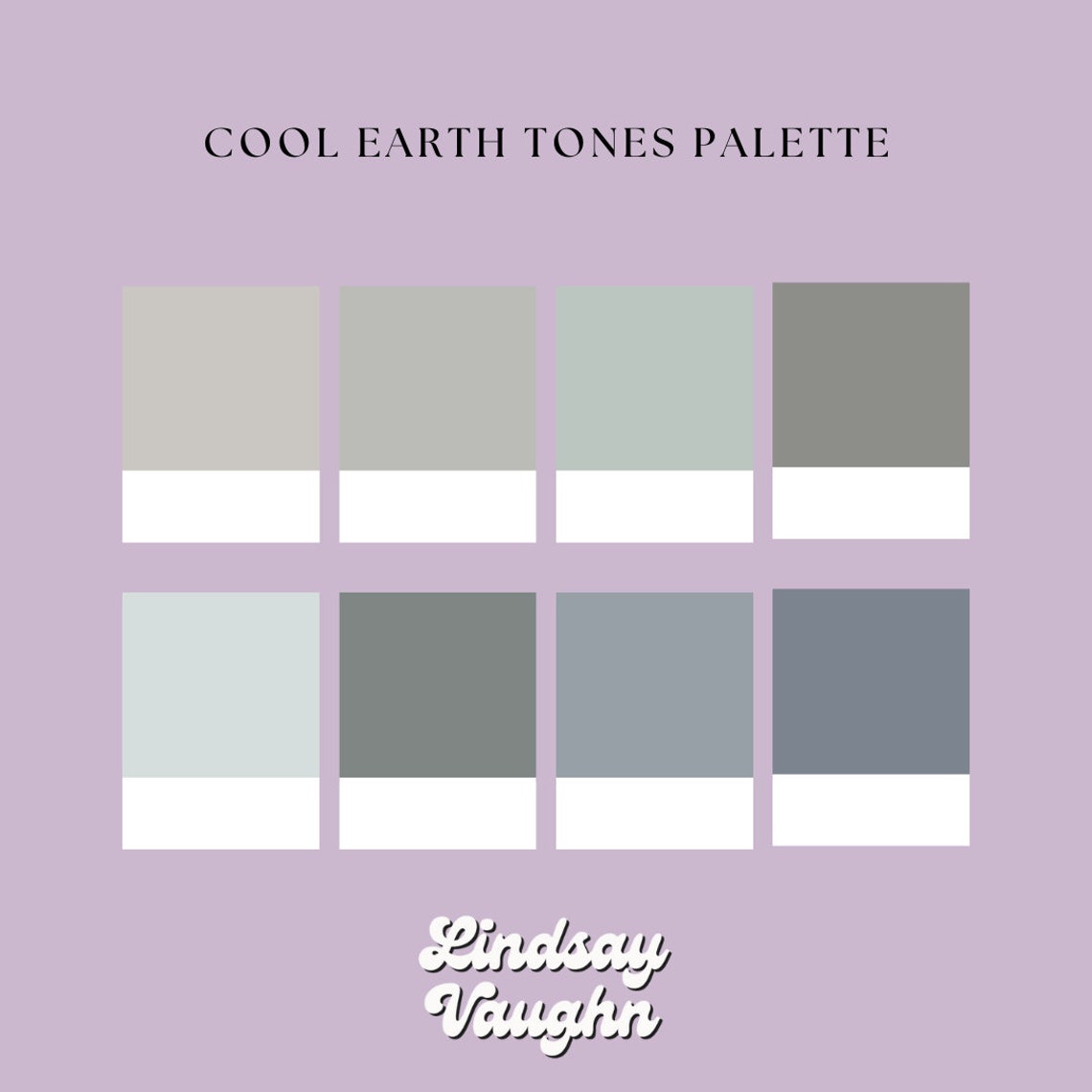 Cool Earth Tones Color Palette| Branding Color Swatches | Earth Tones ...