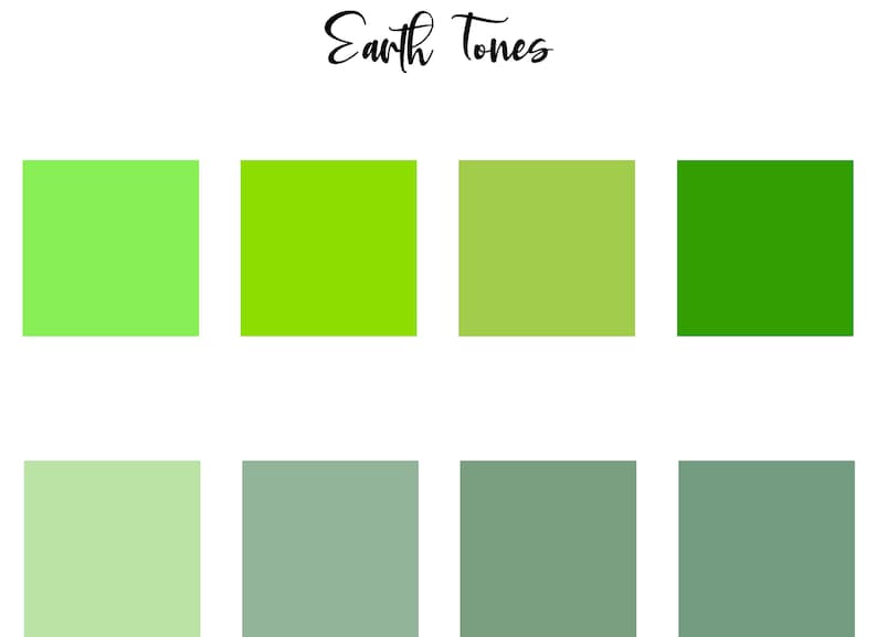 Earth Tones Color Palette| Color Swatches | Earth Tones | Warm Retro ...
