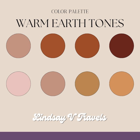Earth Tone Color Wheel Paint Earth Color Palette