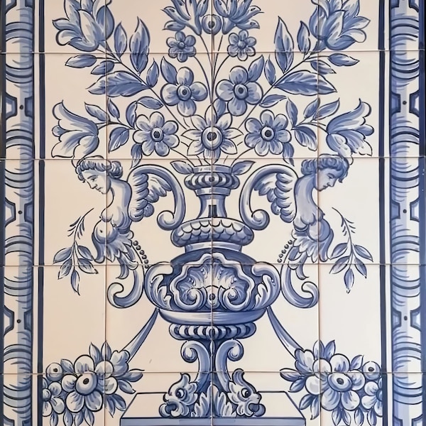 Large Tile Mural - Etsy